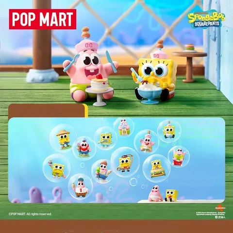 Spanch bob blind box - купить недорого | AliExpress