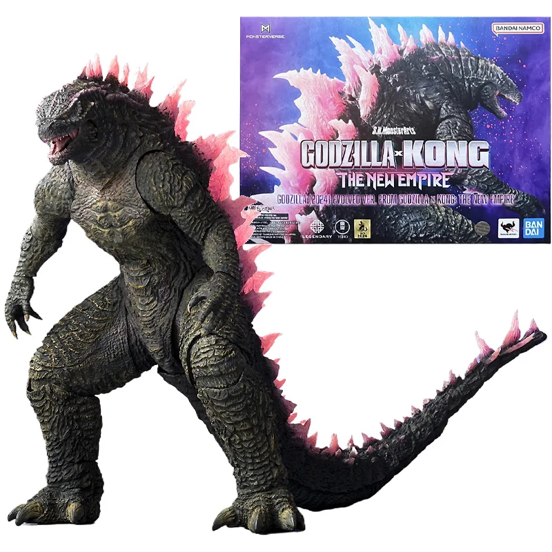 Фигурка BANDAI S.H.MonsterArts SHM Godzilla 2024 EVOLVED 16 см | AliExpress
