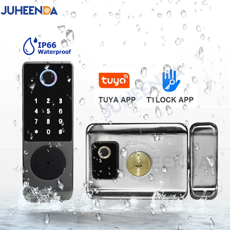 TTlock App Electronic Digital Door Lock Bluetooth Wifi Password Keypad ...