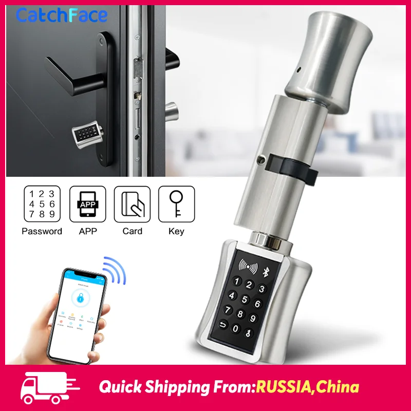 TTlock App Electronic Digital Door Lock Bluetooth Wifi Password Keypad ...