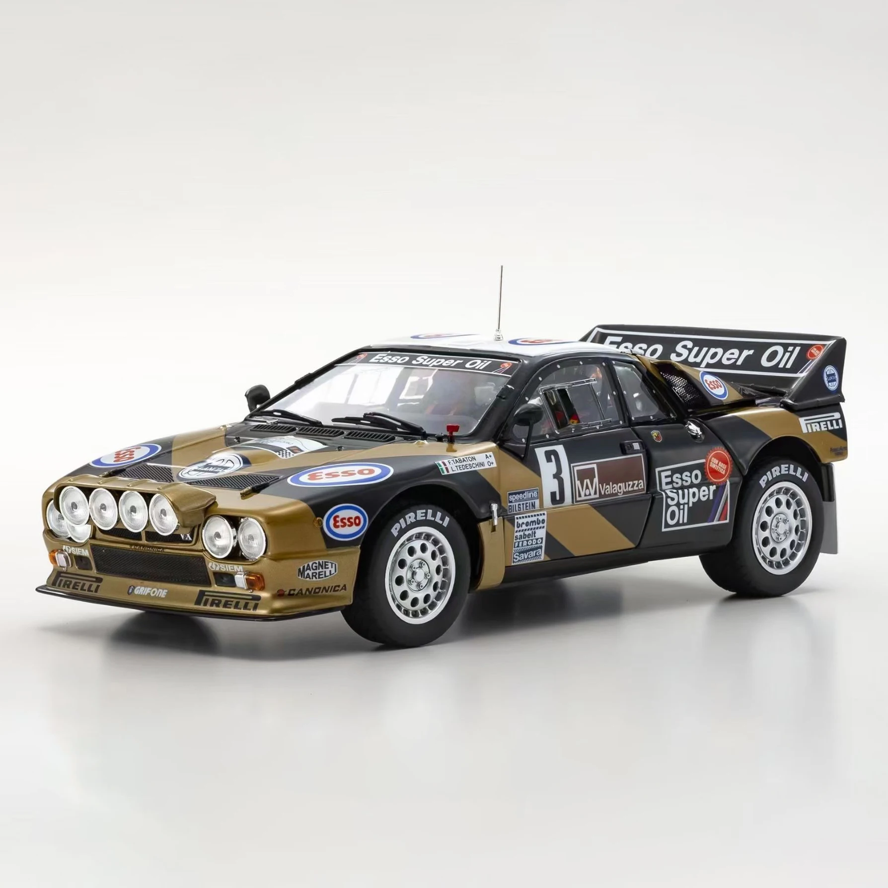 Литье под давлением KYOSHO масштаб 1/18 Lancia WRC Rally 037 # 3 ...