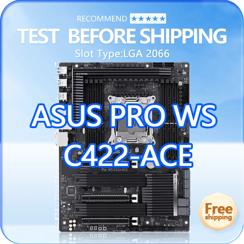Материнская плата PRO WS C422-ACE ATX Socket LGA 2066 для рабочей ...