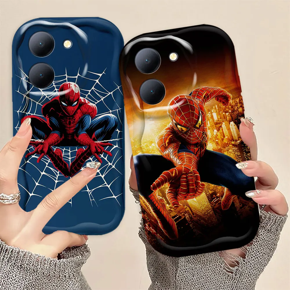 Marvel Spider-man Phone Case Cover For VIVO Y18 Y18E Y17 Y16 Y15 Y15A Y12 Y11 Y9 Y7 Y5 Y03 Y03T ...
