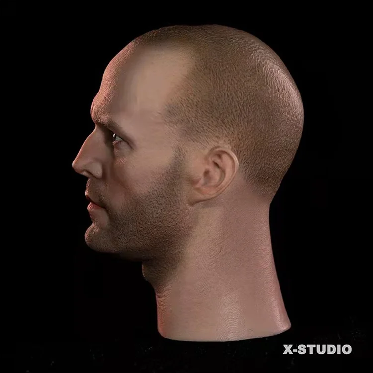 1/6 Scale Exquisite Painting Jason Statham Head Sculpture with Neck for ...