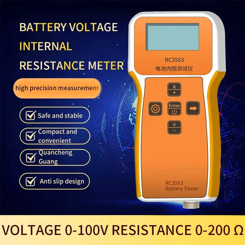 Высокоточный детектор внутреннего сопротивления аккумулятора RC3563 ...
