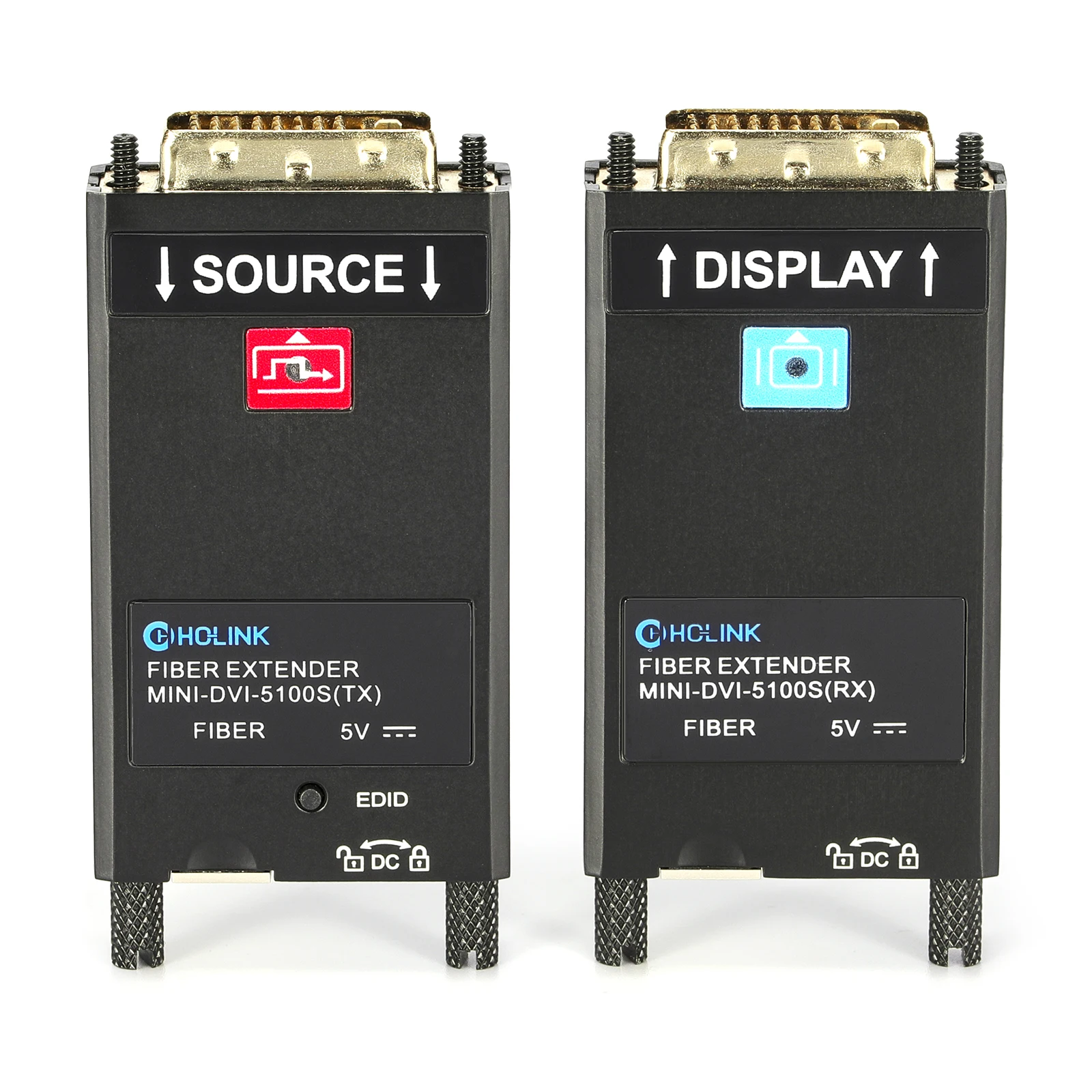 1 канал 4K 60 Гц DVI волоконно-оптический преобразователь DVI в ...