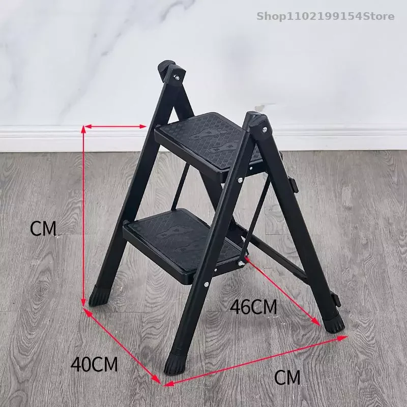Household Small Folding Ladder Stool Two-step Ladder Tizi Thickened ...
