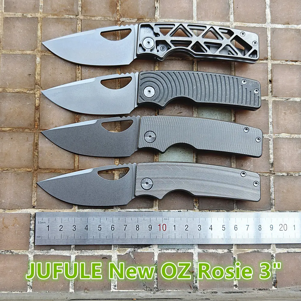 JUFULE OZ Rosie складной нож из титана | AliExpress