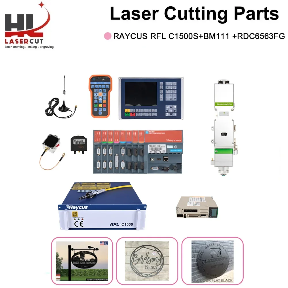 Аппарат для волоконной лазерной резки RAYCUS RFL C1500S, лазерный ...