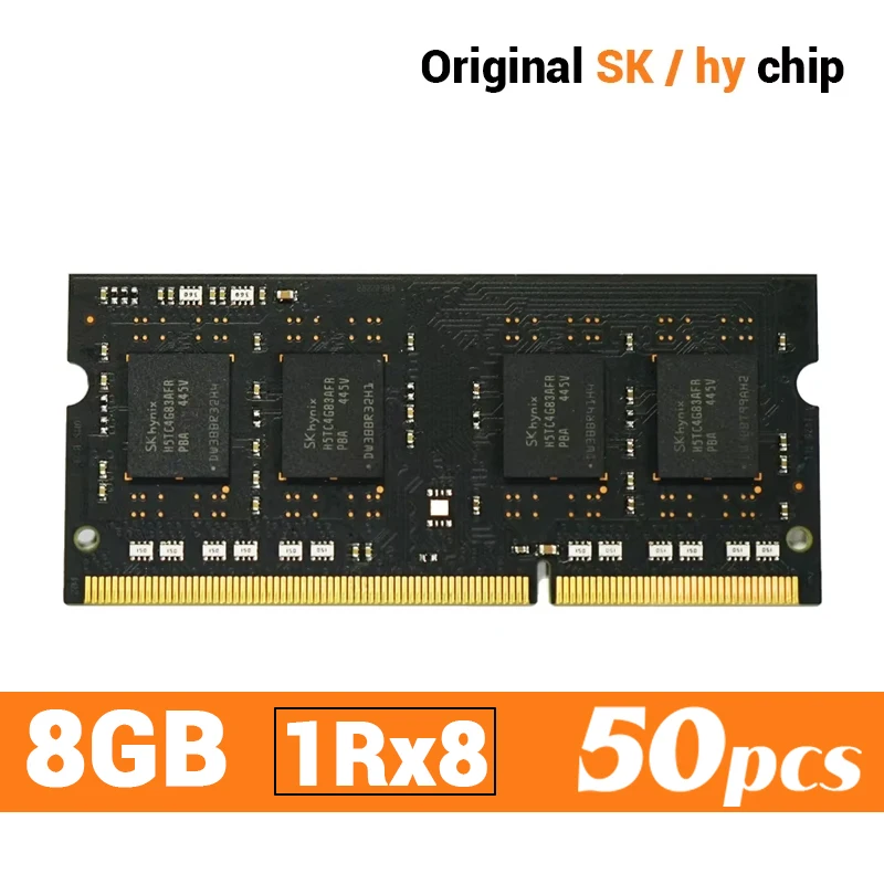 50 шт. оригинальный чип HY 8 ГБ PC3 PC3L DDR3 DDR3L 1Rx8 1066 1333 1600 ...