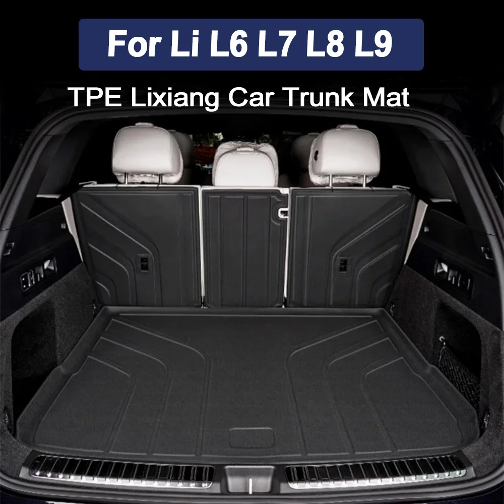 For Li Lixiang L6 L7 L8 L9 2022 2023 2024 Car Trunk Mat Snap On Anti Slip Waterproof Pad Third ...