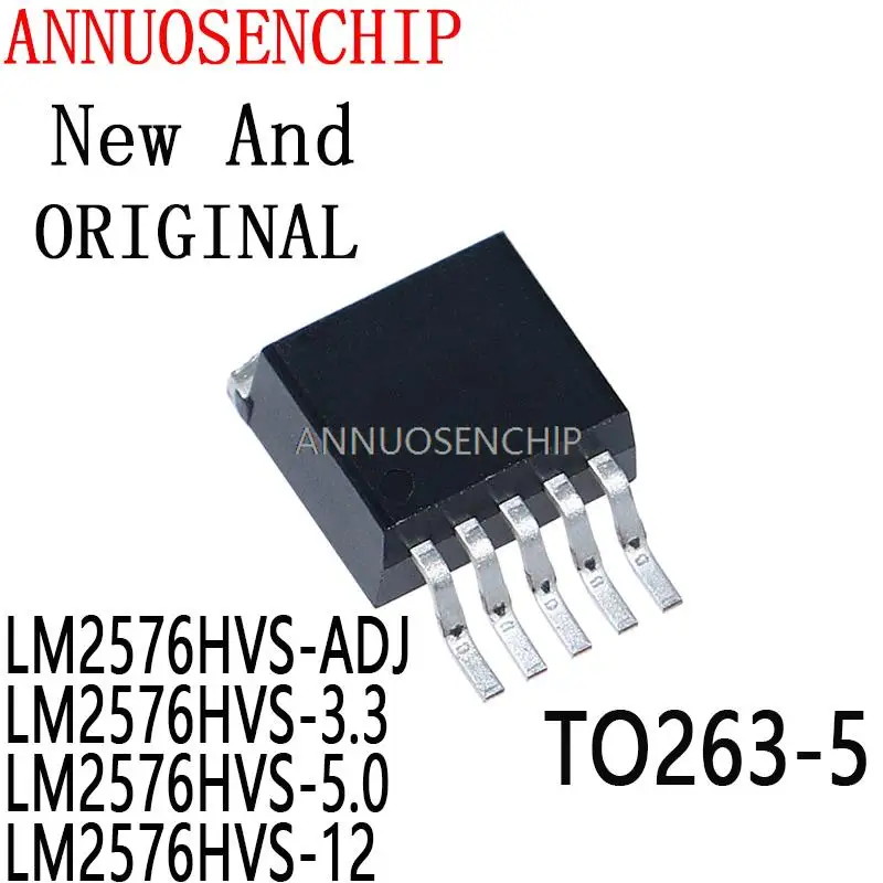 10 шт. LM2576HVS 5 В 3,3 В 12 В 3A LM2576 LM2576HVS TO-263-5 LM2576HVS-ADJ LM2576HVS-3,3 ...