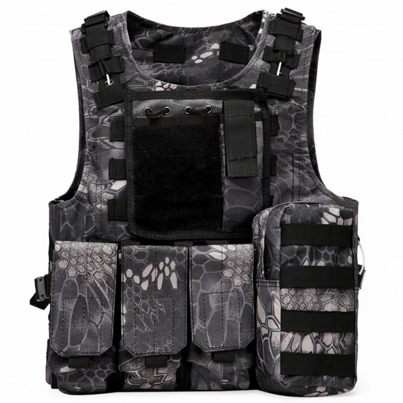 USMC Tactical Vest Molle Combat Assault Plate Carrier Military Army ...