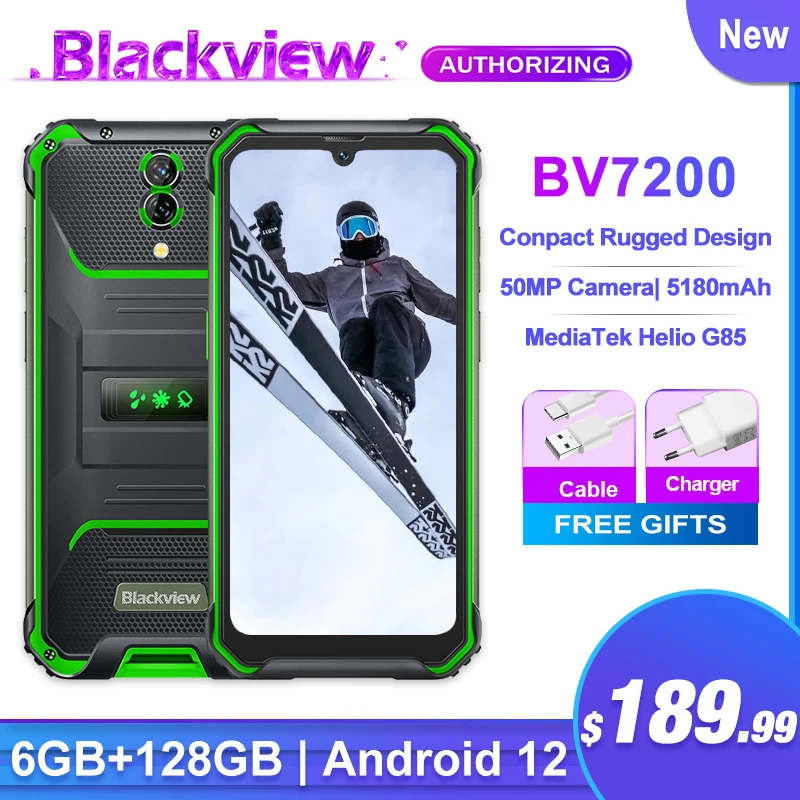 Смартфон Blackview BV7200, 6/128ГБ | AliExpress