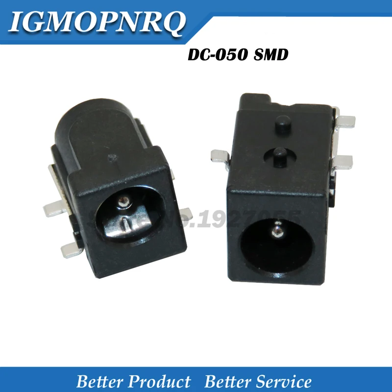 10 шт. DC-050 SMD DC005 5,5*2,1 мм разъем постоянного тока 5,5x2,1 мм разъем DC050 | AliExpress