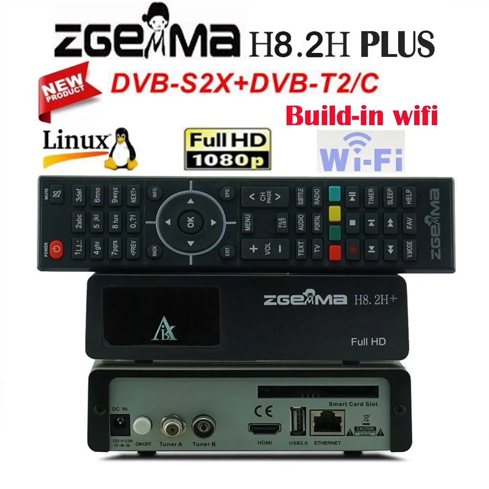 [Подлинный] Новейшая приставка 2025 года Zgemma H8.2H+ Linux Enigma2 ...