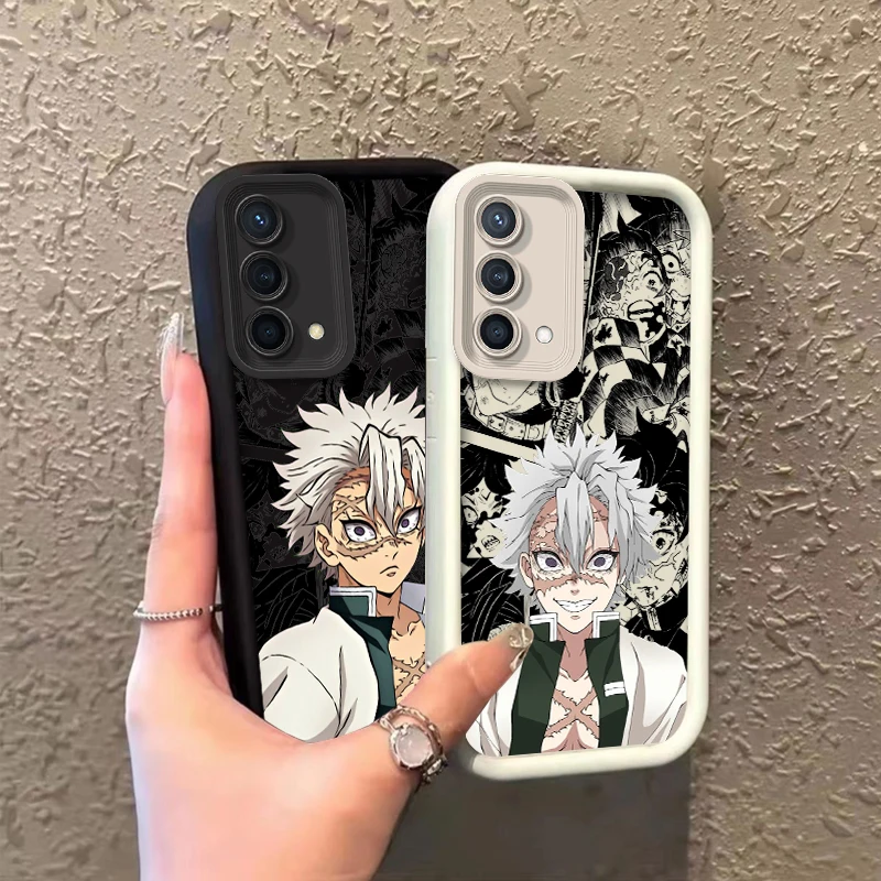 Роскошное искусство комиксов Demon Slayer для Рено X5 X3 10 8T 7Z 6 5 Pro Plus Pro 4G ...