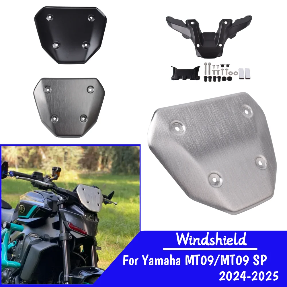 Лобовое стекло мотоцикла для Yamaha MT 09 2024 2025 MT09 MT-09 ...