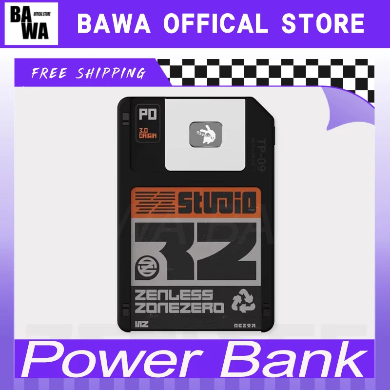 Магнитный зарядный блок питания Zenless Zone Zero Power Bank, 10000 мАч ...