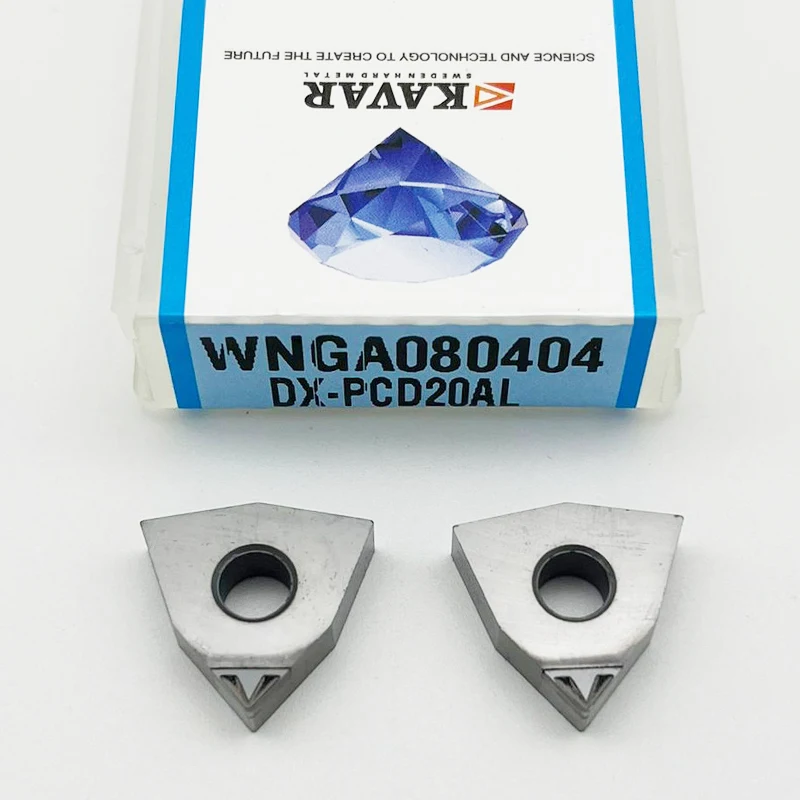 WNGA080402 WNGA080404 WNGA080408 PCD30AL Алмазная вставка PCD WNMG WNGA ...