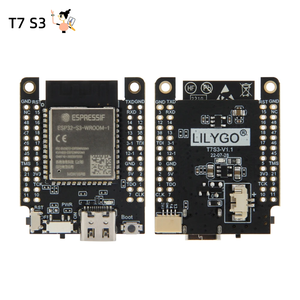 Lilygo® T7 Mini32 Placas De Desenvolvimento Esp32 Módulo Esp32-s3 Esp32-wroom Esp32-d0wdq6 ...