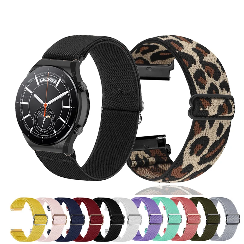 Ремешок спортивный нейлоновый для Xiaomi Mi Watch S1 Pro, 22 мм ...