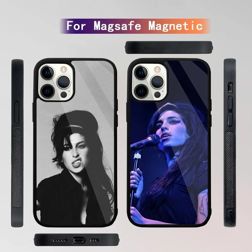 Singer Amy Winehouse Phone Case For iPhone 16,15,14,13,12,11,Plus,Pro ...