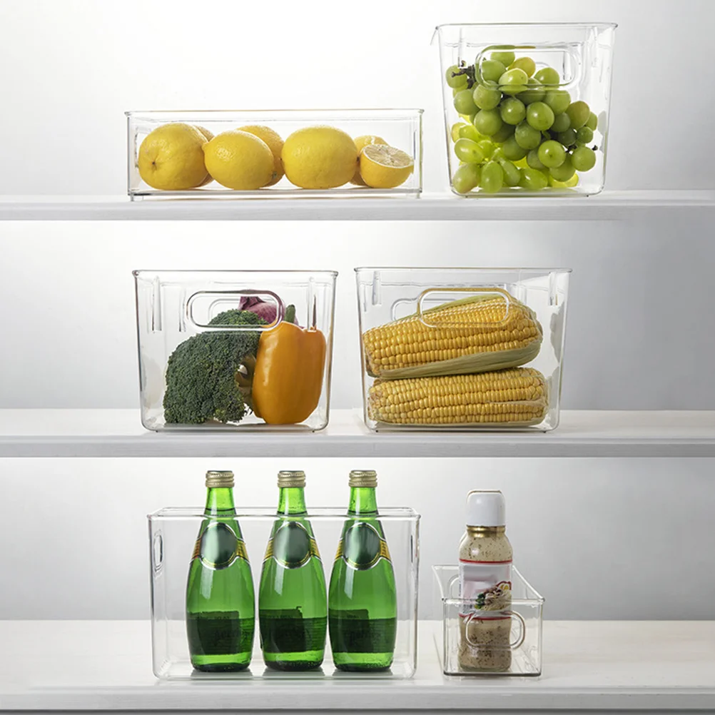 Storage Box Clear Container Refrigerator Egg Case Fruit Container Food ...