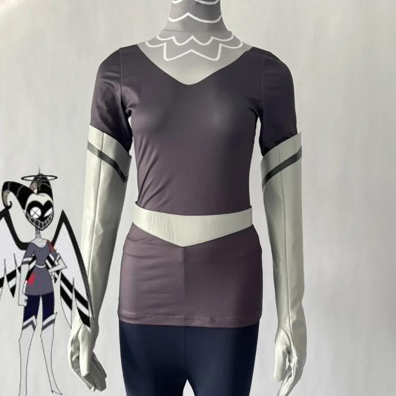 Хасбин лют парик Ангел косплей костюм демон рога ореол отель Косплей ...