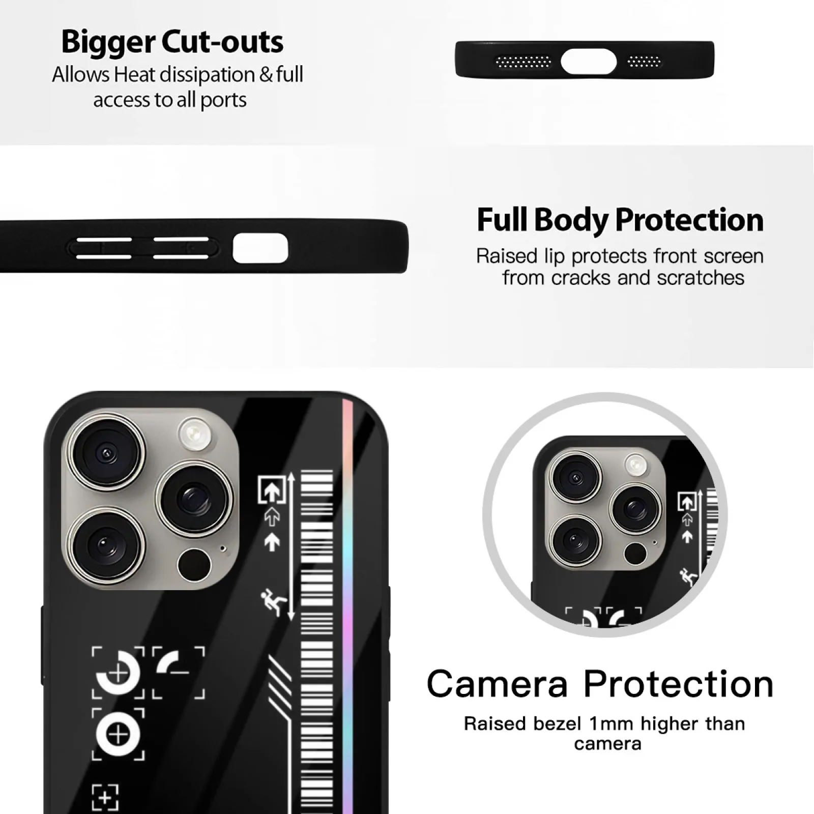 Чехол для телефона Printstream для Iphone 16 Pro Max 15 14 13 Mini 11 ...