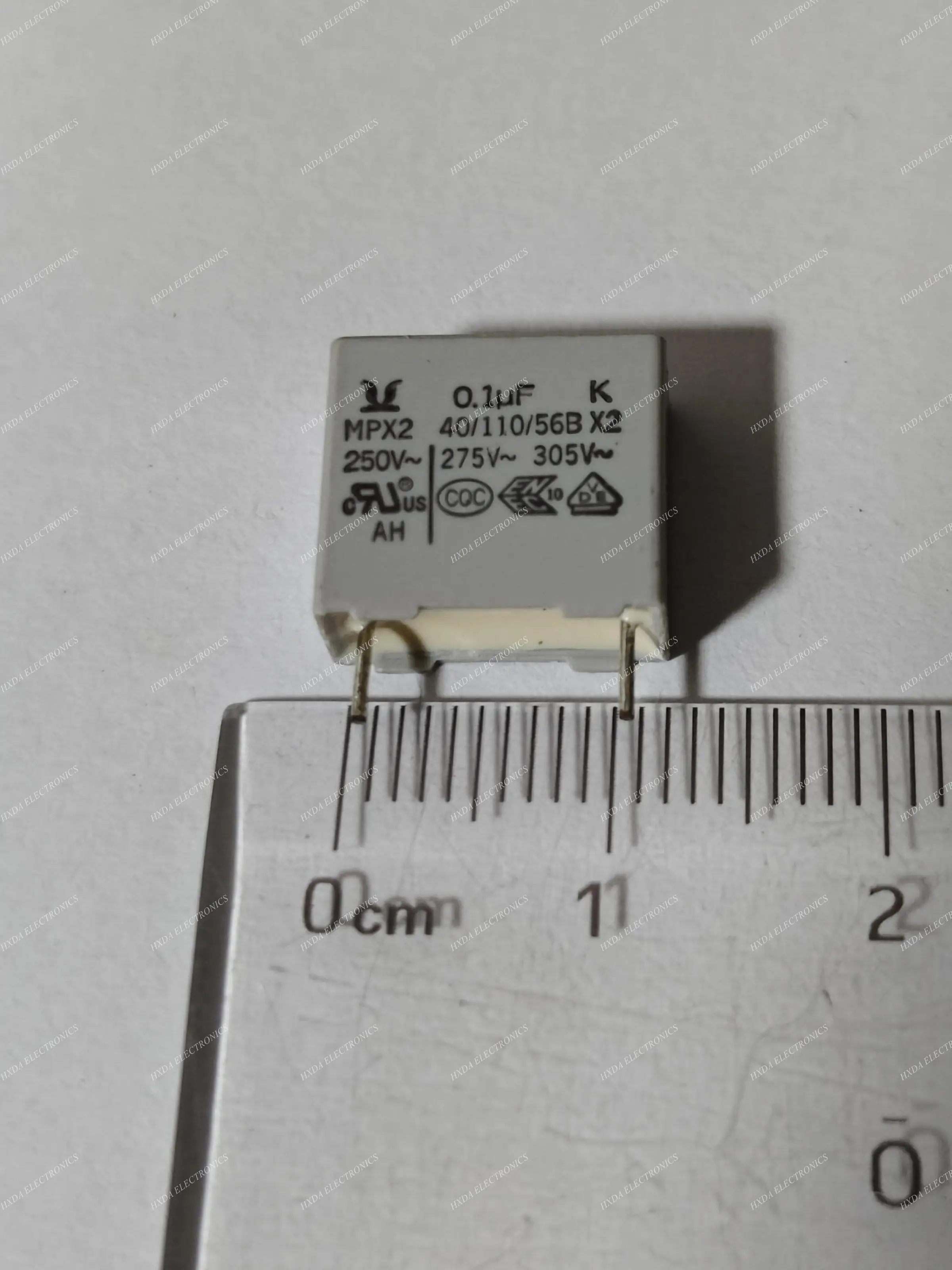 10 шт MPX-X2 0,1 UF K 250V 275V 104K P = 10 мм 15 мм конденсатор ...