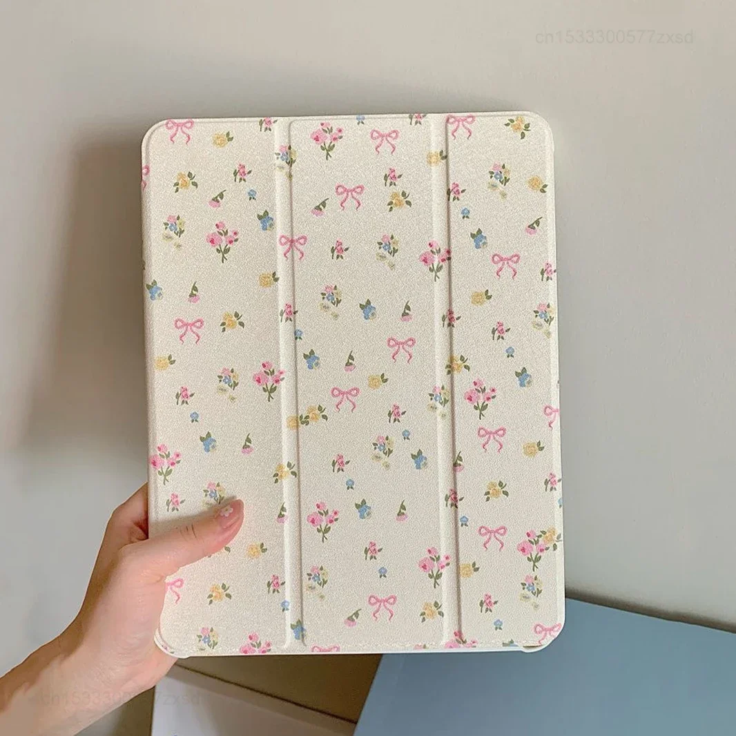 Чехол Ins Bow Flowers для iPad | AliExpress
