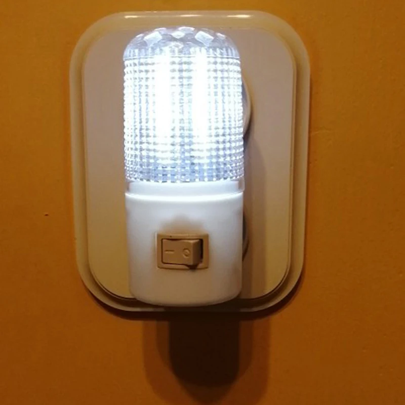 1PC Wall Mounted Led Night Light Energy-saving Low Consumption Plug ...