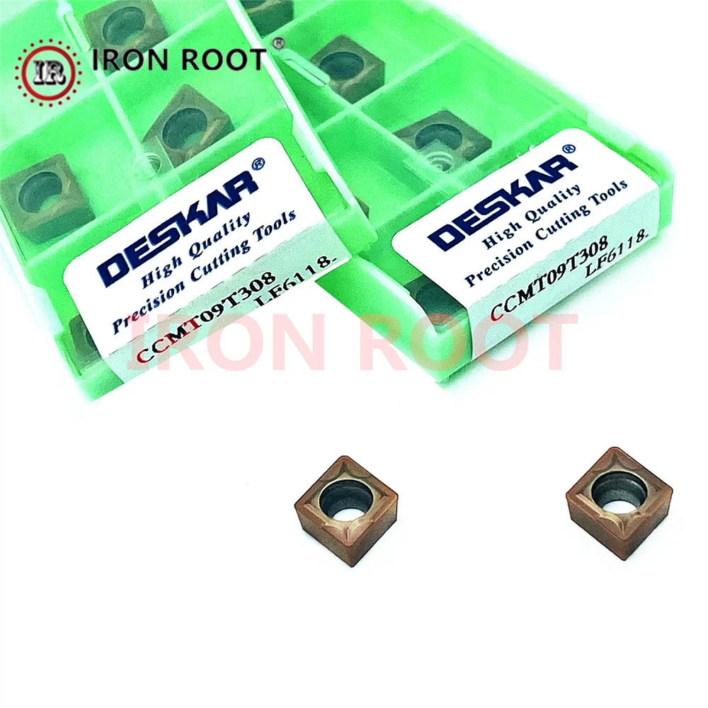 Индексируемые вставки DESKAR CCMT060204,060208,9T304,09T308,120404,120408 LF6118, токарный ...