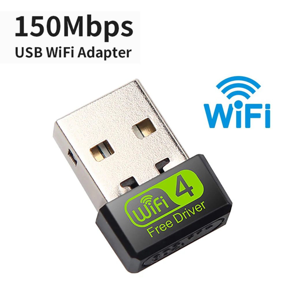 USB 2,0 150 Мбит/с Wi-Fi беспроводная сетевая карта 2,4 ГГц адаптер с