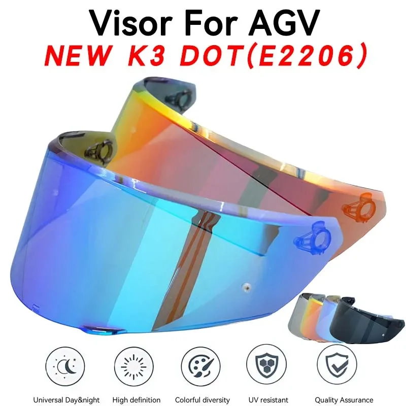 Козырек для шлема NEW AGV K3 DOT (E2206) линзы для мотоциклетного шлема ...