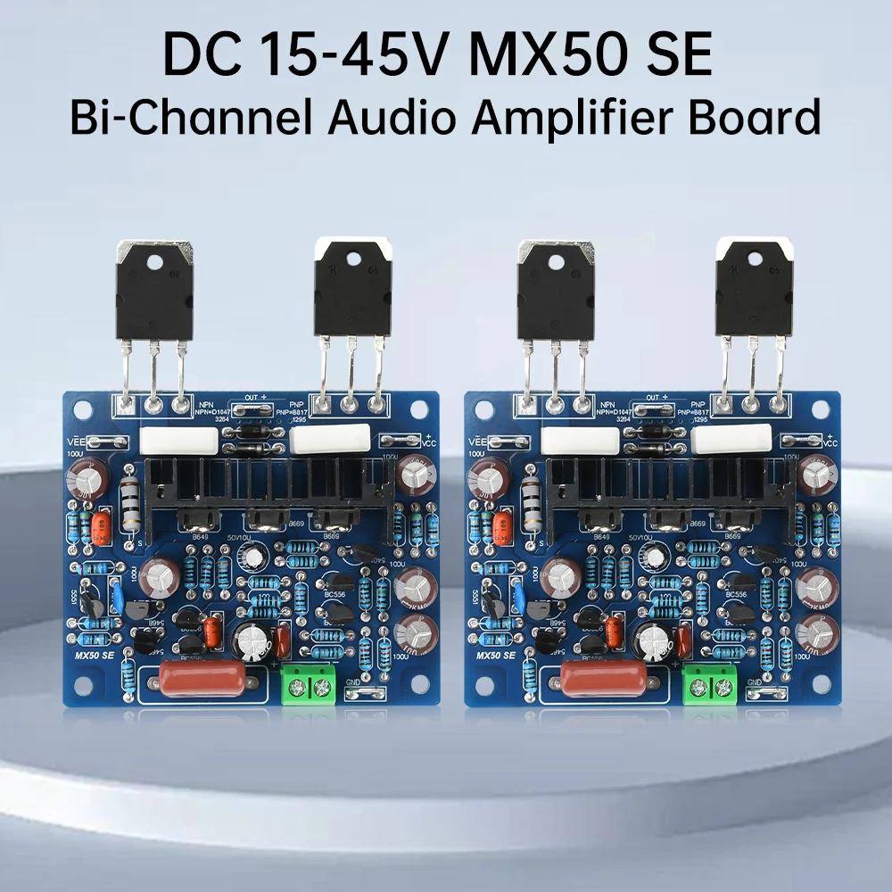 MX50 SE двухканальный модуль платы усилителя мощности звука 100 Вт * 2 ...