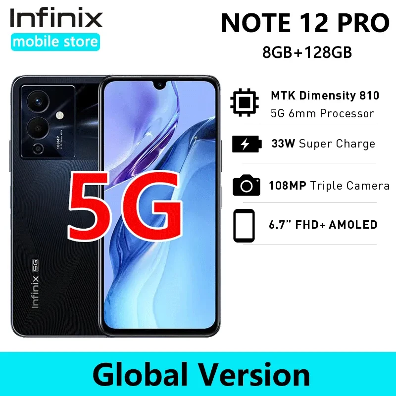Infinix Note 12 Pro 5G - Full phone specifications