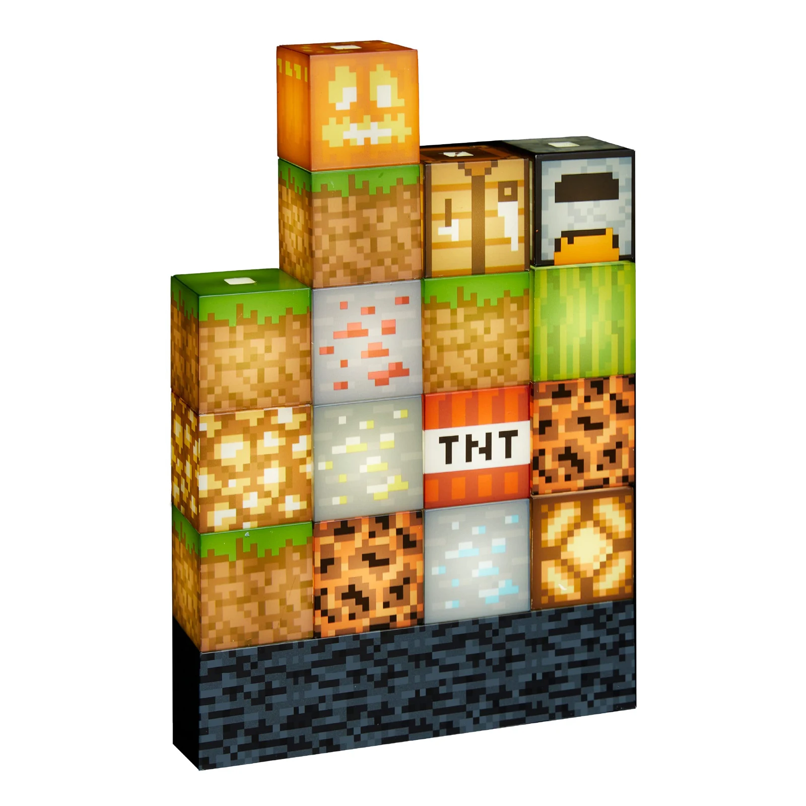 Светящийся блок Minecraft Block Building Lamp | AliExpress