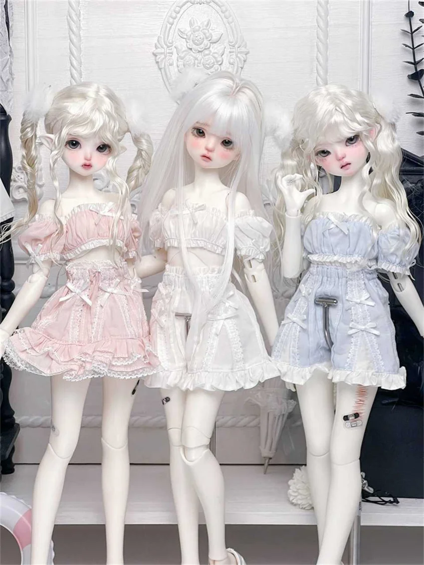 Одежда для куклы BJD sd16, 1/3,1/4, короткий топ Xiong Mei + юбка/брюки ...
