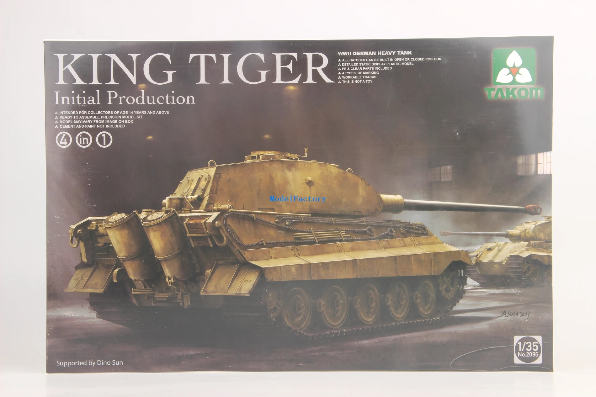 Takom King Tiger Model Kit | Model-kit
