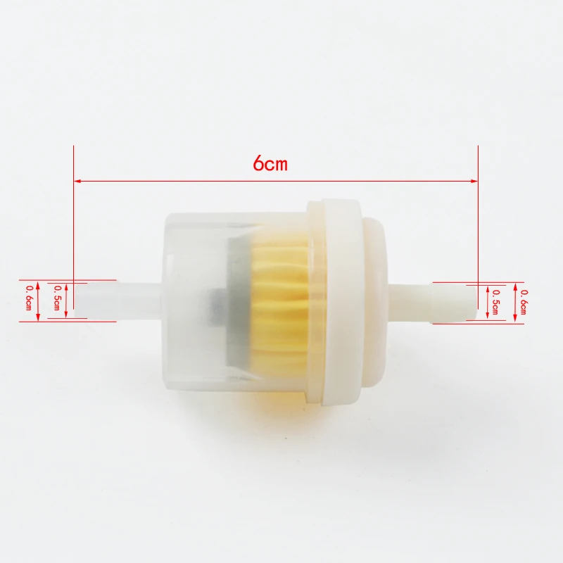 10 Professional Motorcycle Scooter Oil Filter Inline Gas Fuel Filter ...