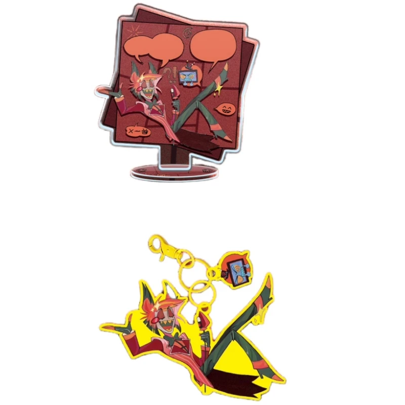 Фигурки Hazbin Hotel Val Vox Vel Alastor Bandai | AliExpress