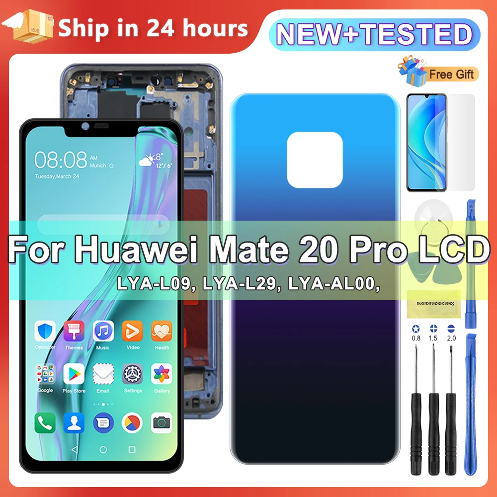 6,39 ''AAA + для Huawei Mate 20 Pro ЖК-дисплей ORIG сенсорный экран с рамкой дигитайзер для ...