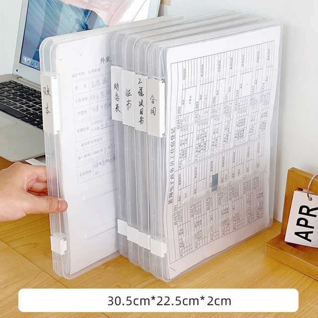 Прозрачная папка для файлов А4, PP | AliExpress
