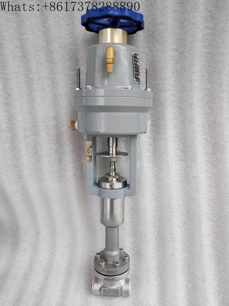 Низкотемпературный аварийный запорный клапан DJ61F-40P LO2 LAr жидкий азот жидкий кислород ...