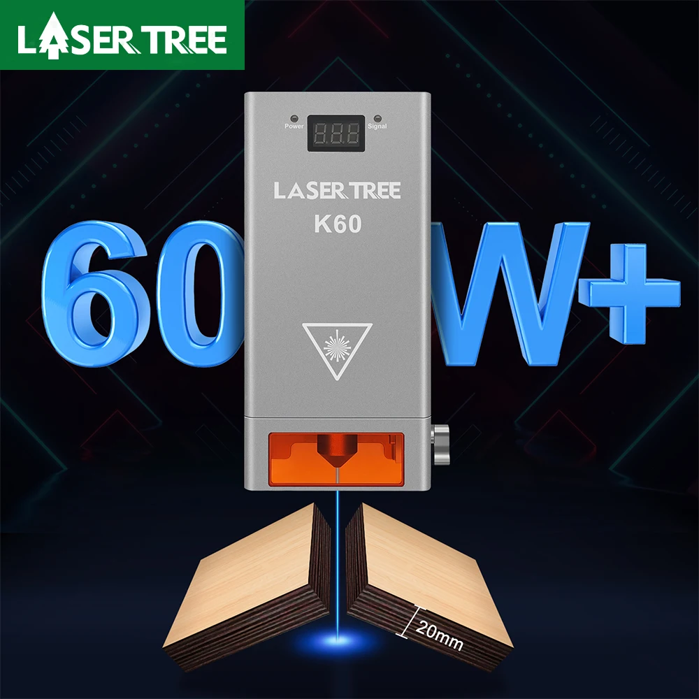 Лазерный модуль Laser Tree LT-K60 60Вт | AliExpress