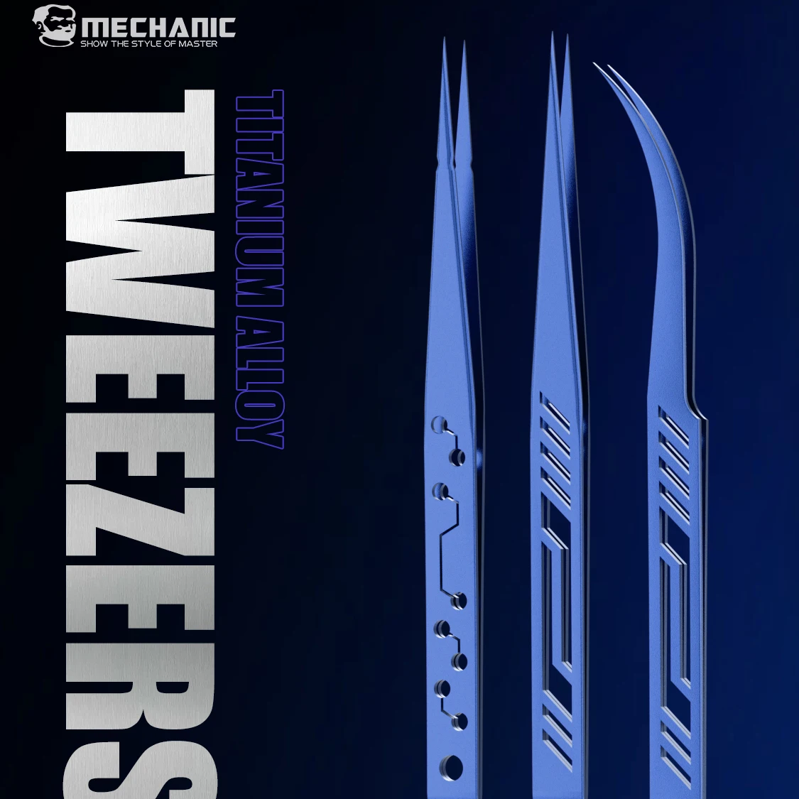 MECHANIC Tia-11/16 титановые пинцеты | AliExpress