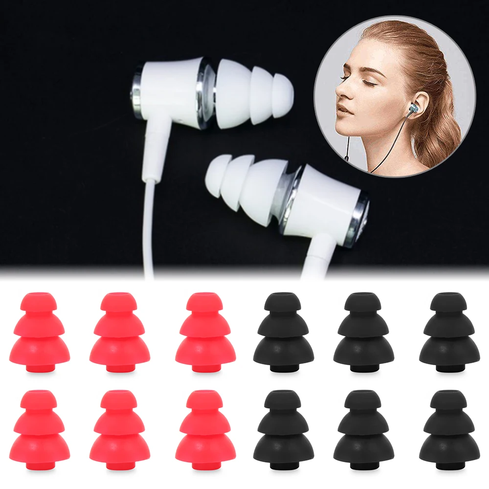 Силиконовые накладки для наушников, 6 шт | AliExpress
