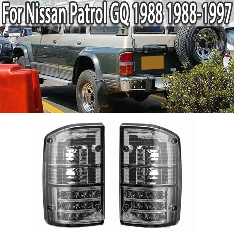 2pcs Tail Light For Nissan Patrol GQ 1988-1997 Series 1 2 26555-05J00